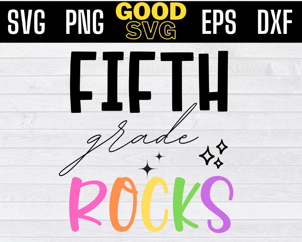 5th Grade Rocks Banner