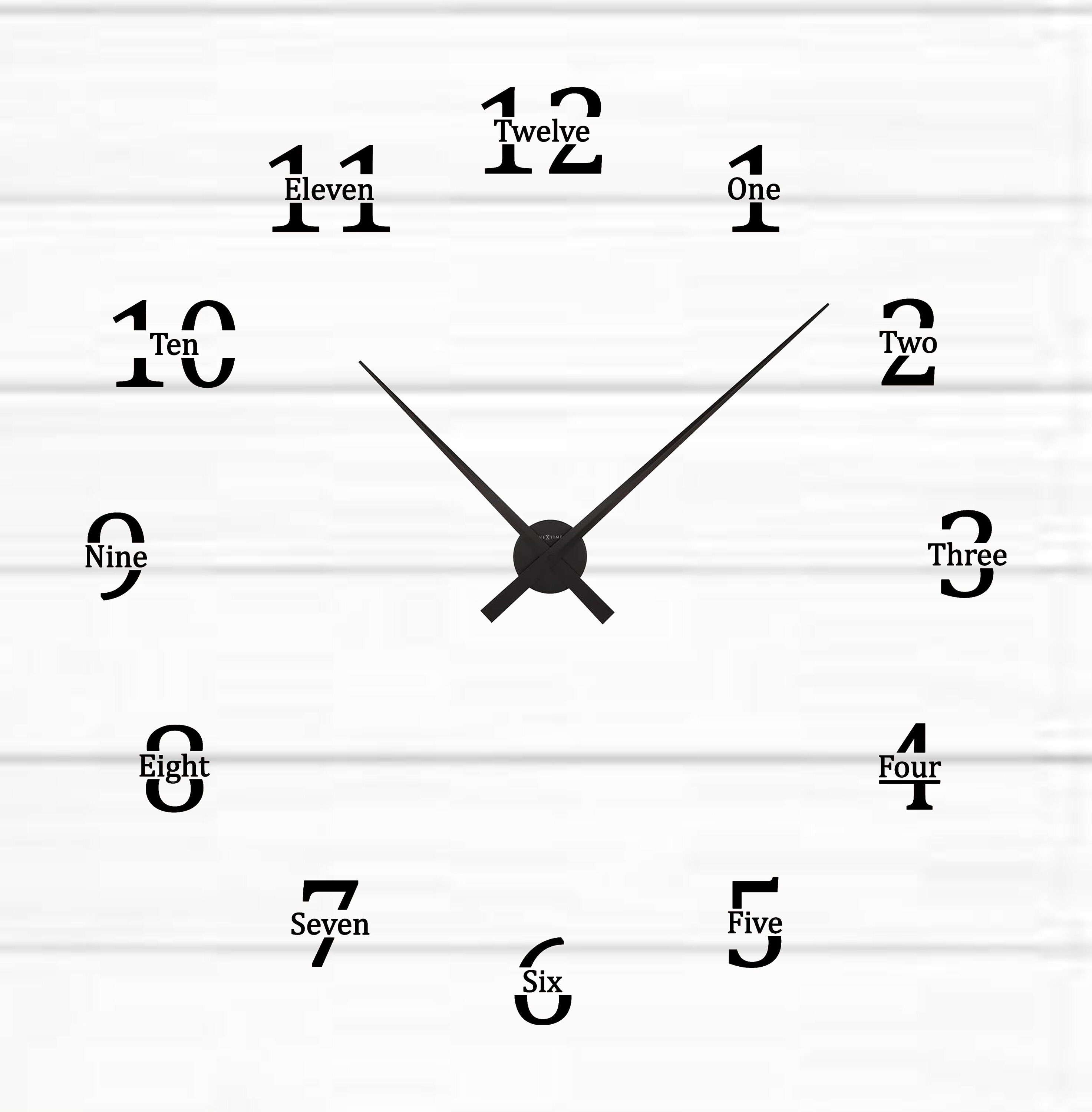 Clock Face Stencil, Template, Cut File, Cnc Router - Svg - Dxf - Png ...
