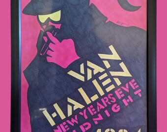 US Festival 1983 Concert Poster Ticket Ready to Frame U2, Crue, Walsh ...