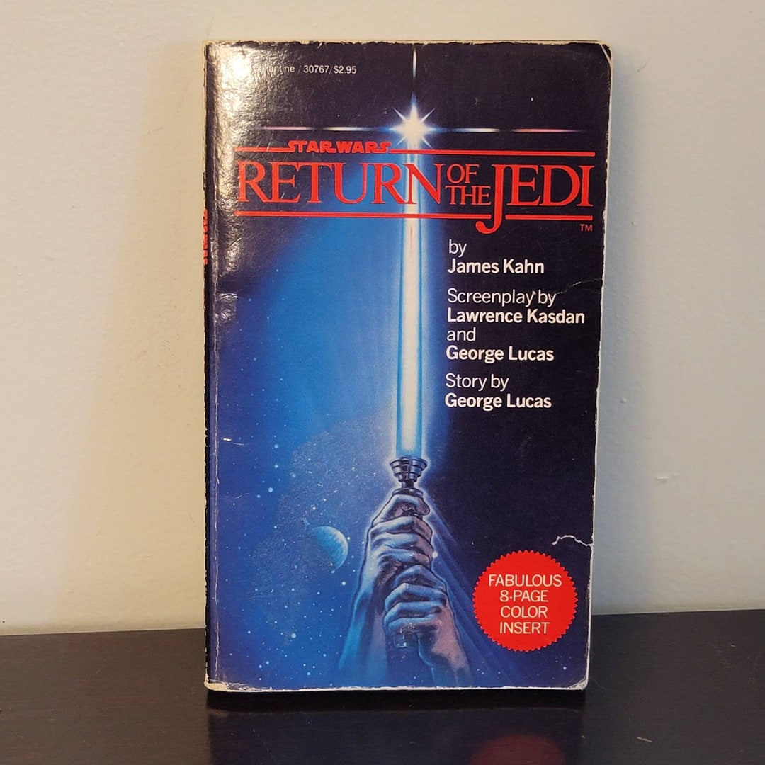 1983 STAR WARS Return of the Jedi Movie Del Rey Publishing Book Club ...