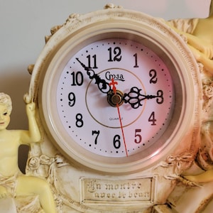 Mantel Clock Juliana Crosa Quartz Victorian - Etsy