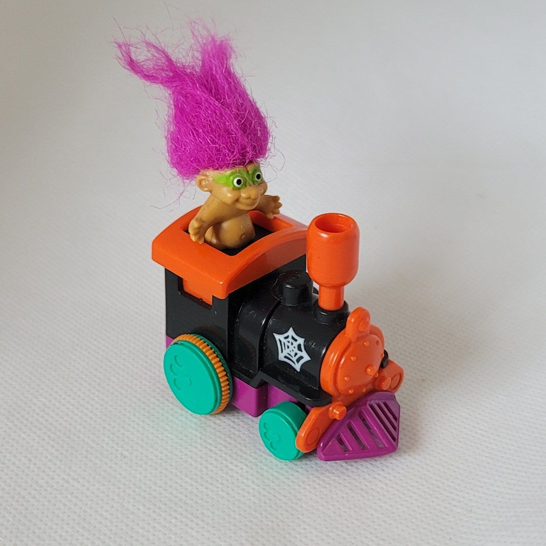 Vintage Trolls on Train Mini Toy - Etsy