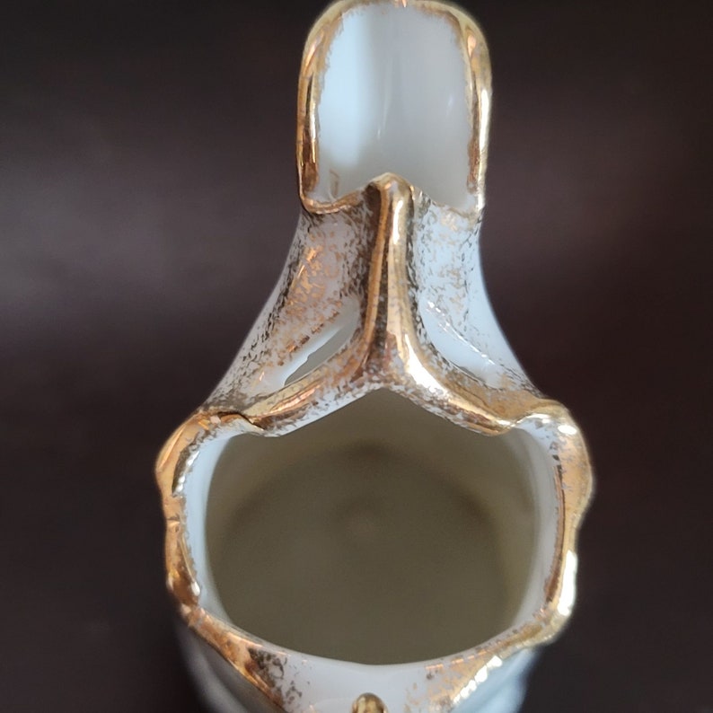 Antique Royal Crown Pitcher Butterfly Floral Gold Trim Stamped - Etsy