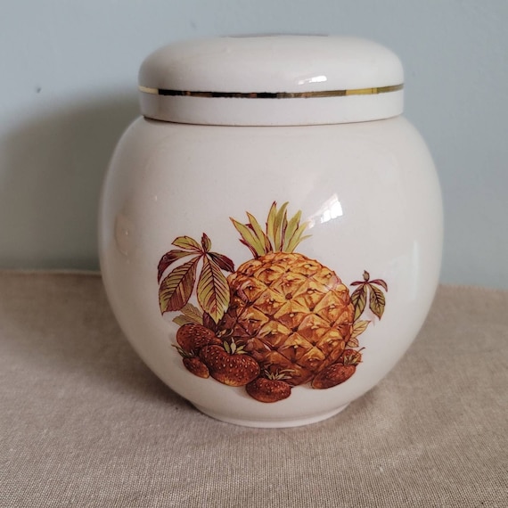 Vintage Sadler Ginger Jar Fruit Sadler 5 Tall Strawberry - Etsy