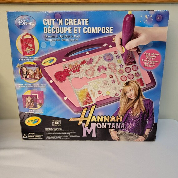Hannah Montana Cut and Create Arts Craft Toy - Etsy