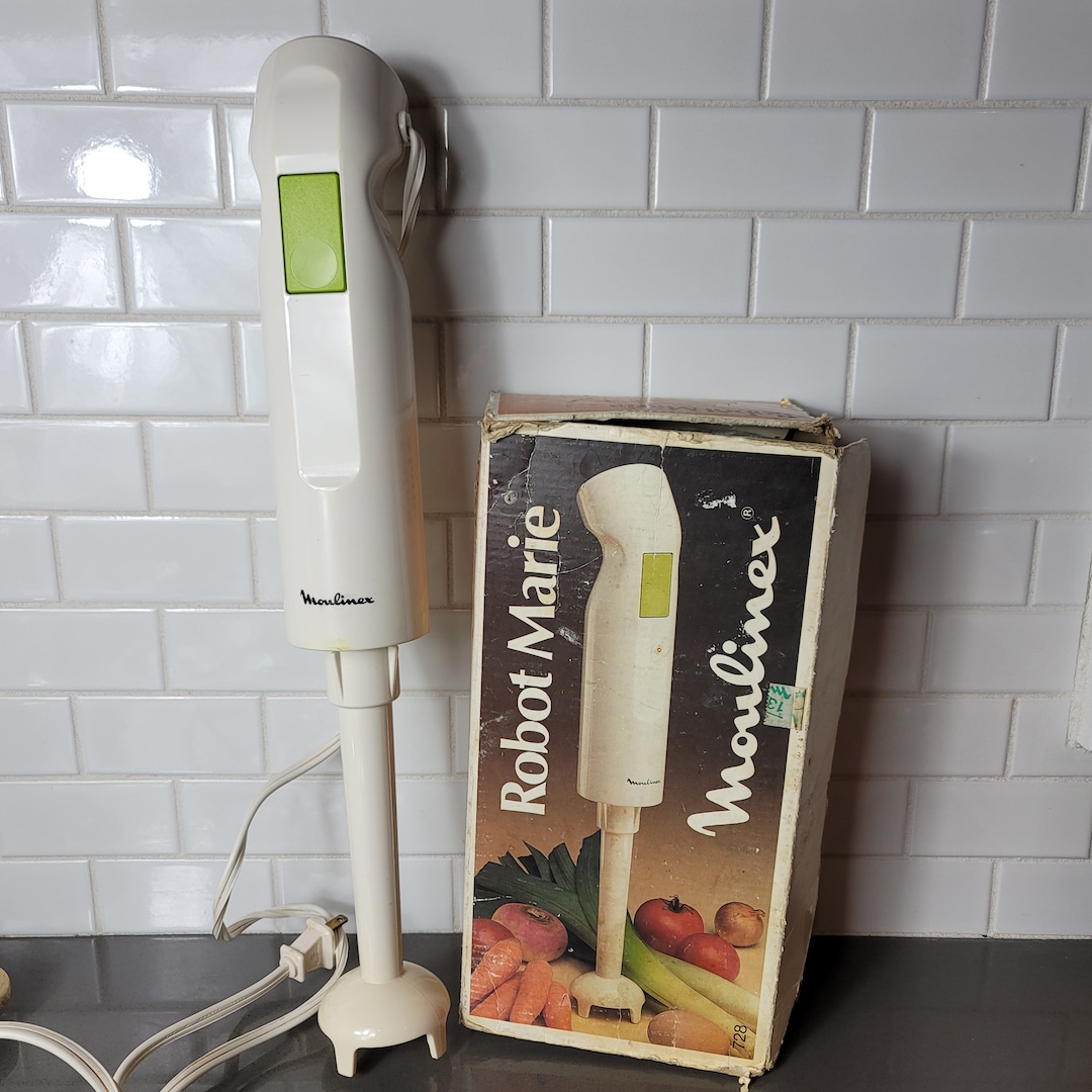 Moulinex Robot Marie Hand Blender Mixer Model 728 Vintage Made in ...