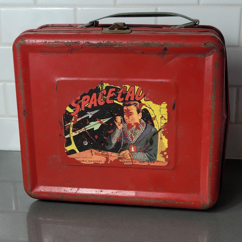 1950s Lunch Box - Etsy