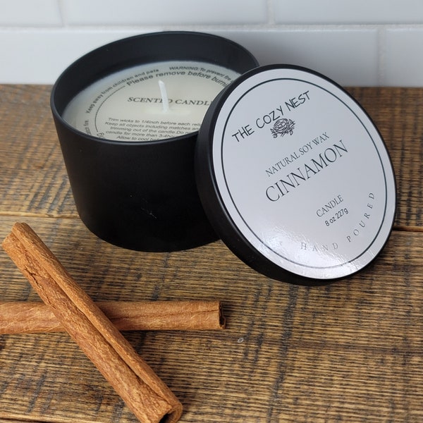 Cinnamon Candles - Etsy