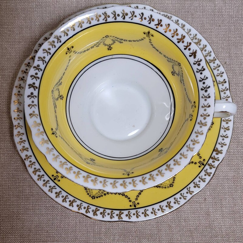 Yellow Tea Cup - Etsy