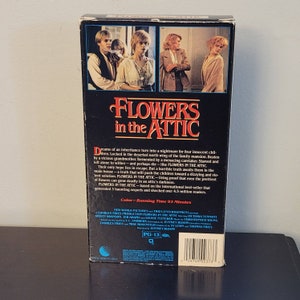 Flowers in the Attic VHS 1988 Old New World Video Tested - Etsy