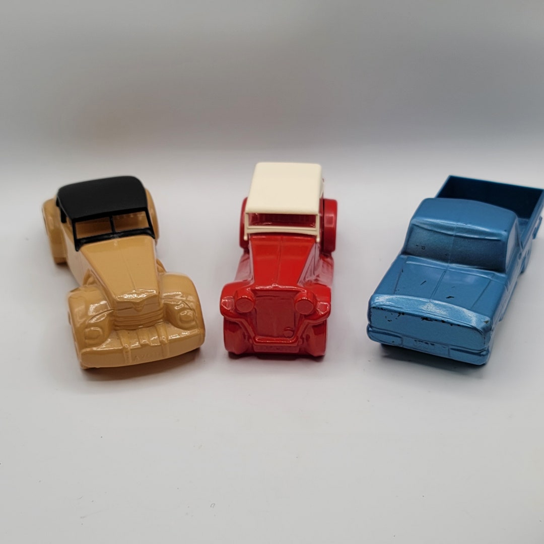 Vintage Avon Glass Car Aftershave Lot of 3 - Etsy