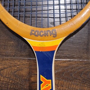 Vintage Donnay Facing Wood Tennis Racket With Head Press - Etsy