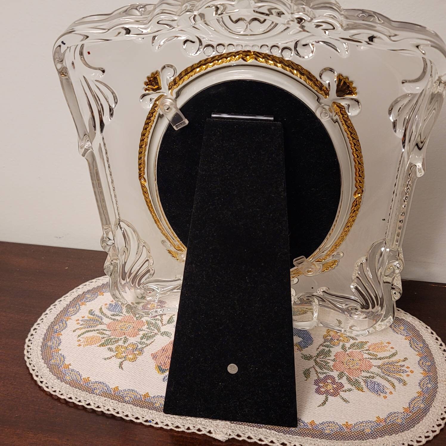 Vintage Mikasa Luxury Princess Photo Crystal Frame With Oval - Etsy