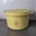 Vintage Tupperware Yellow Sunburst Round Cake Carrier Canada - Etsy