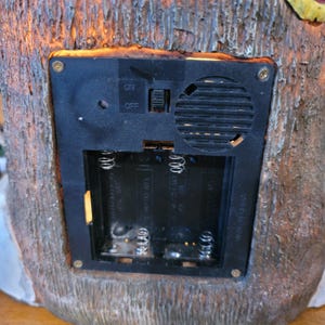 HUGE Santa Work Shop Gingerbread House Tree House Village Jaimy Lights ...