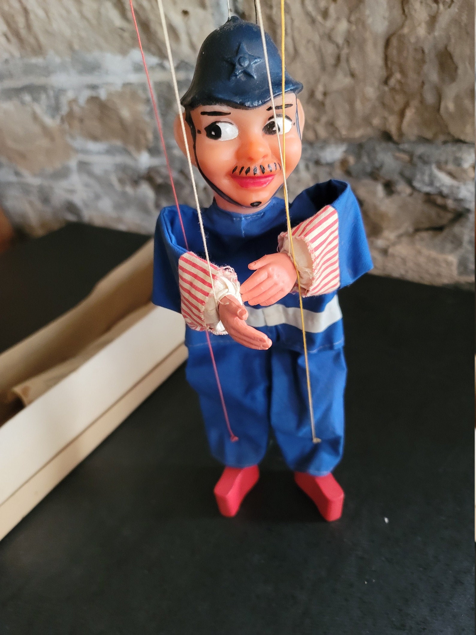 Toy Marionette Vintage Pelham Puppet Cop Policeman England | Etsy Toy Marionette Vintage Pelham Puppet Cop Policeman England | Etsy
