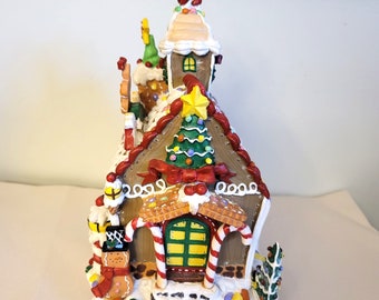Plastic Gingerbread House - Etsy