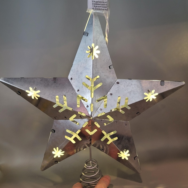 Tree Topper Star - Etsy