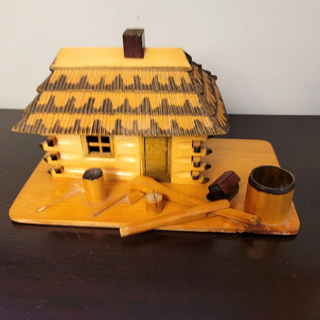 Vintage Polish Wood Carve Craft Cabin Home Decor - Etsy