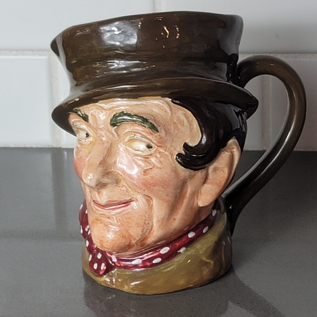 Sam Weller Dickens Toby Mug English Porcelain Character Royal Doulton ...