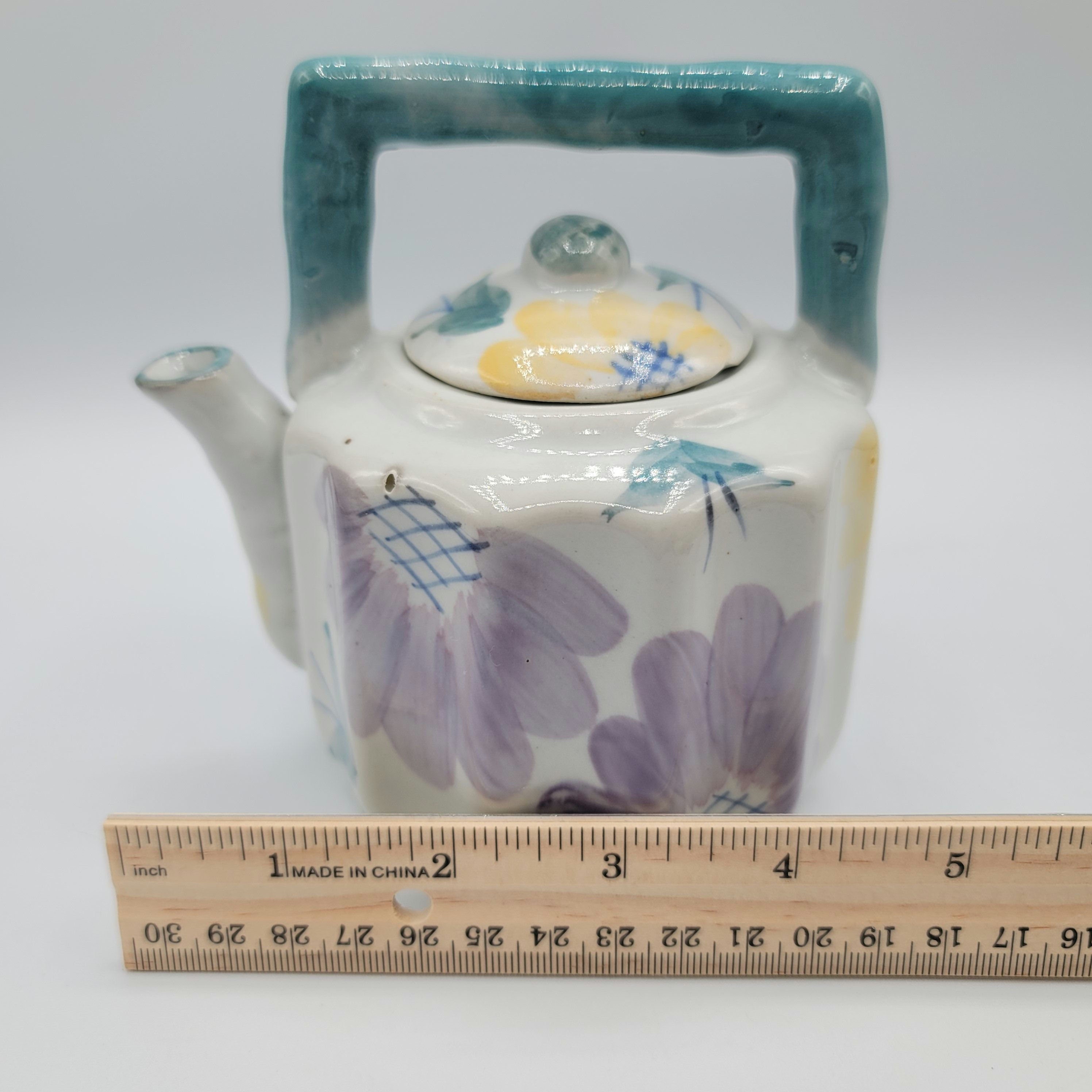 Single Cup Teapot for One Floral Porcelain - Etsy