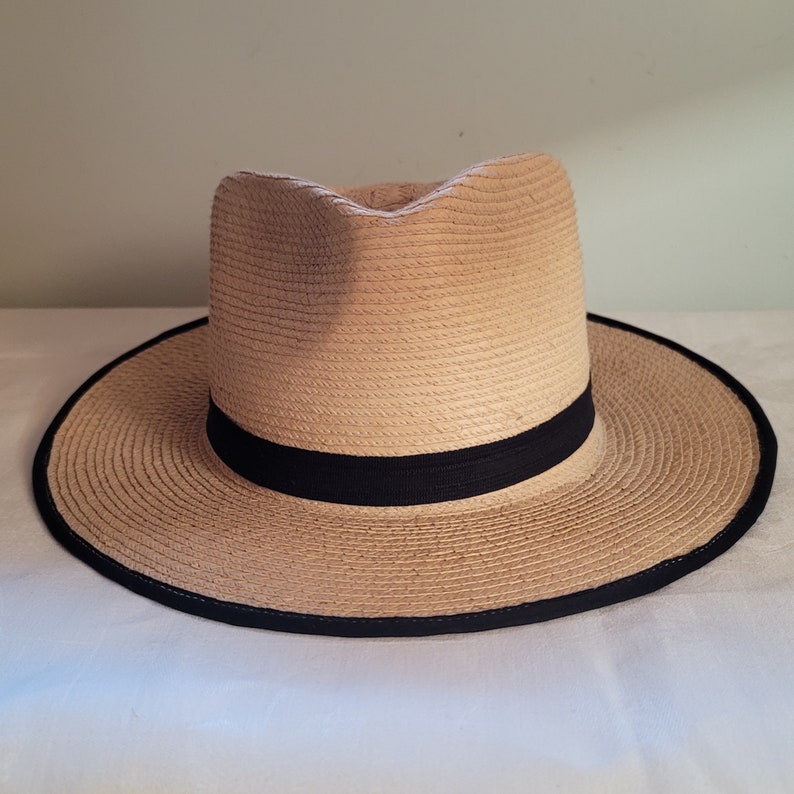 Vintage Straw Hat Amish Style Hat - Etsy