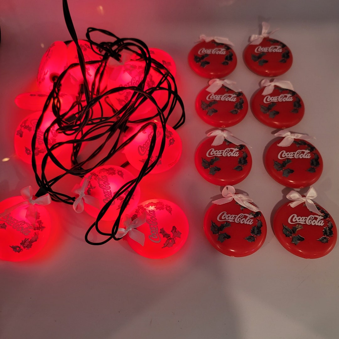 Coca Cola String Lights - Etsy