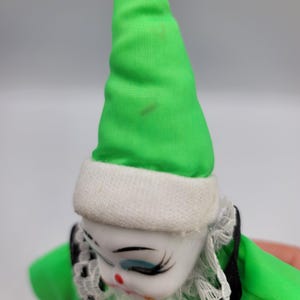 Vintage Clown Sandbag Miniature Doll Porcelain Face Bean Bag - Etsy