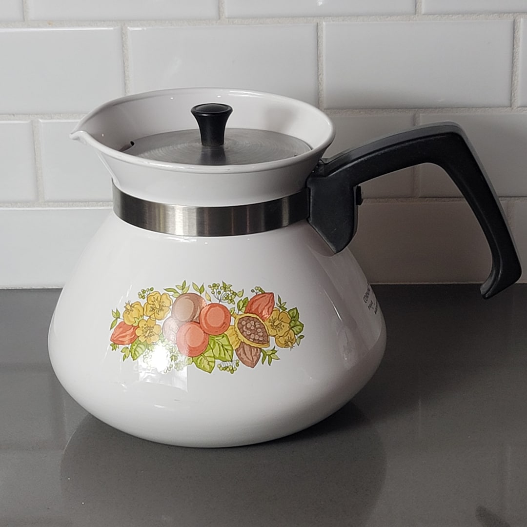 Corningware Teapot 6 Cups Blue Cornflower Stove Top - Etsy