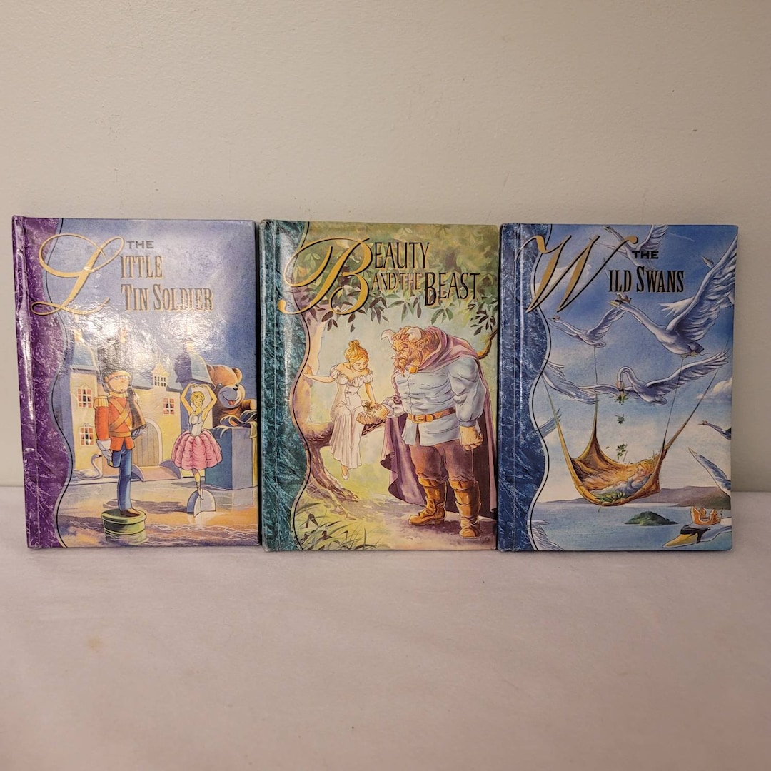 Rare Tormont Children's Storybooks Set 3, Tin Soldier, Wild Swans ...