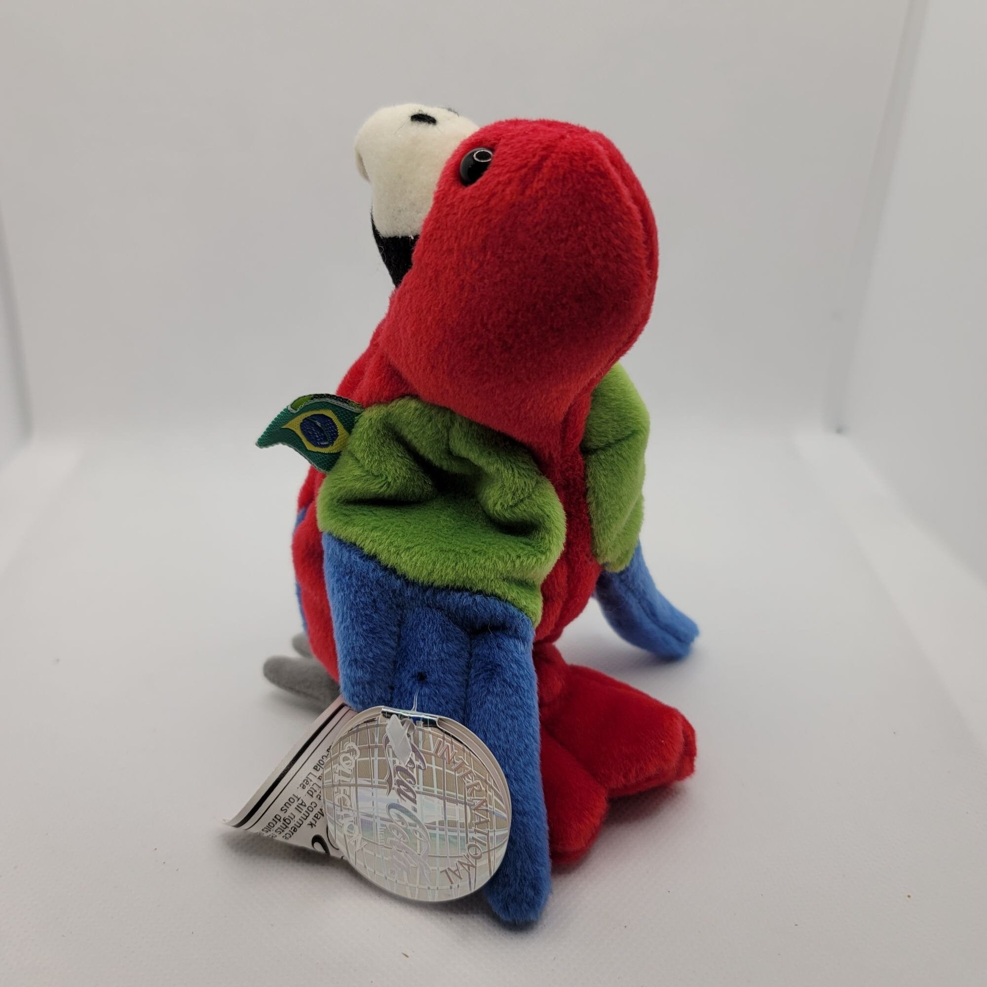 Stuffed Animals & Plushies 1999 Coca Cola Barrot Parrot Plush Brazil ...