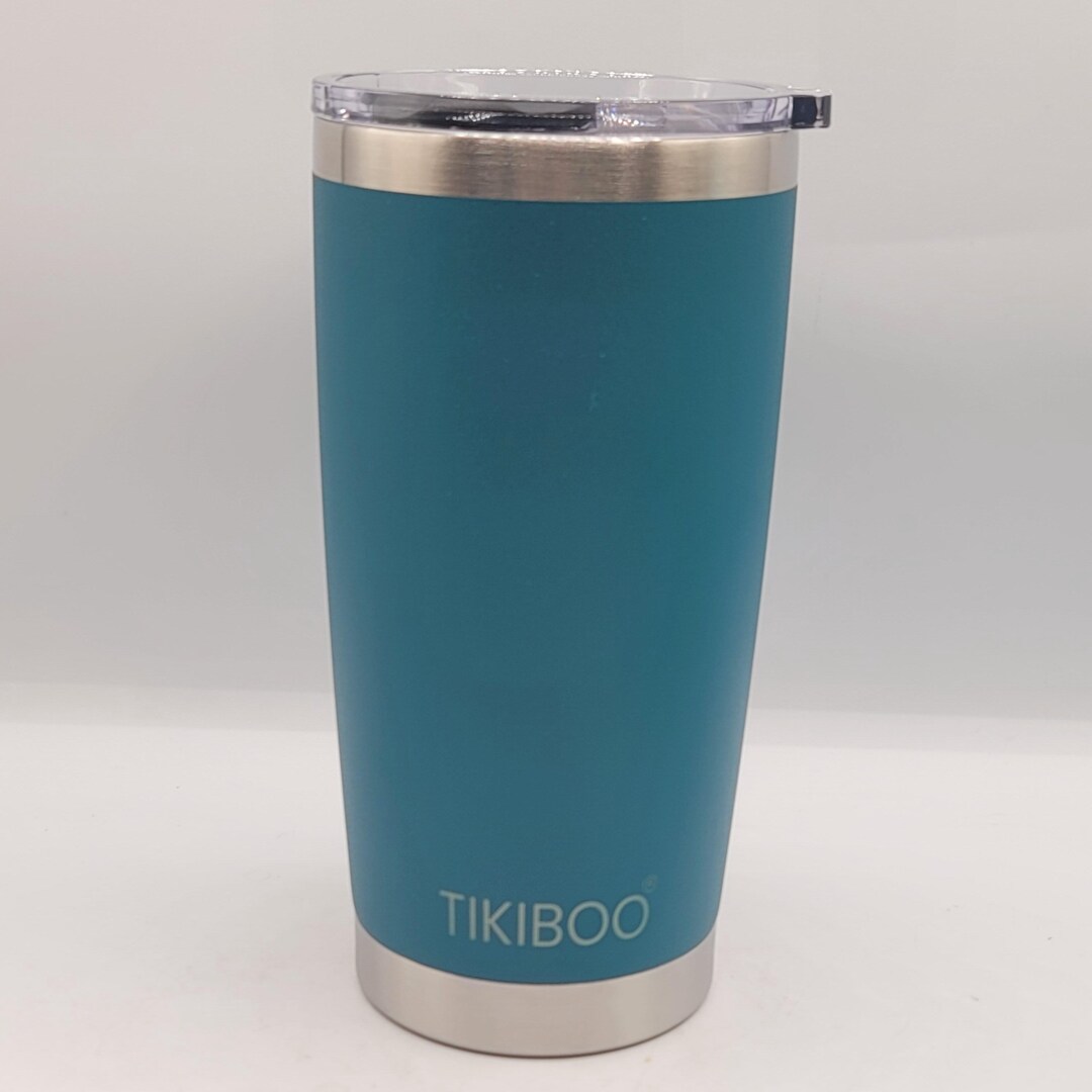 TIKIB00 20 Oz Tumbler Magnetic Slider Lid Double Wall Support Pet ...