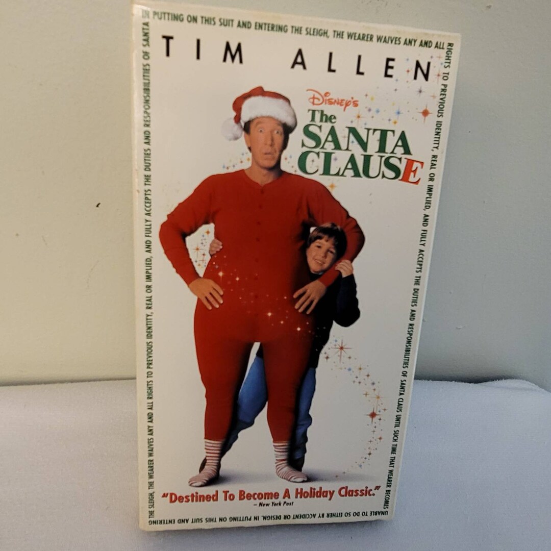 VHS Tim Allen the Santa Clause 1990s Christmas Movie - Etsy Australia