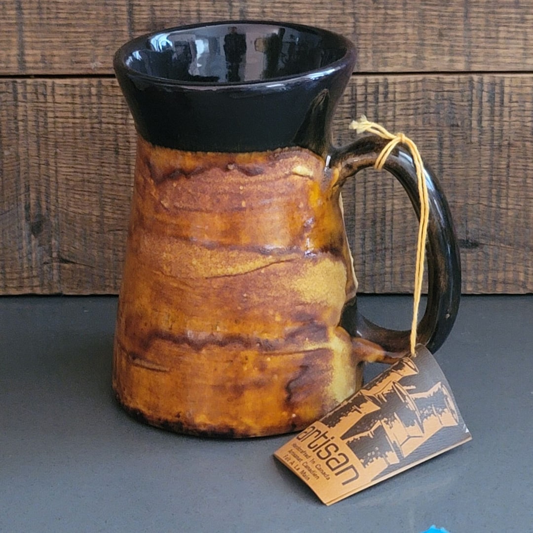 Vintage Sand Mug Artisan Coffee Mug Pottery - Etsy