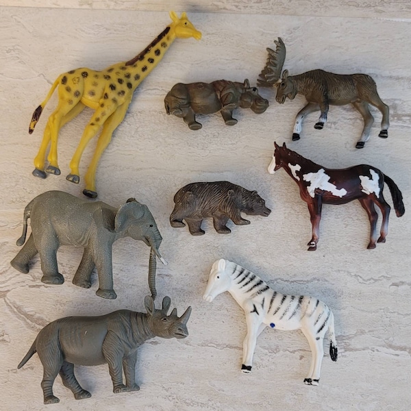 Vintage Plastic Toys - Etsy