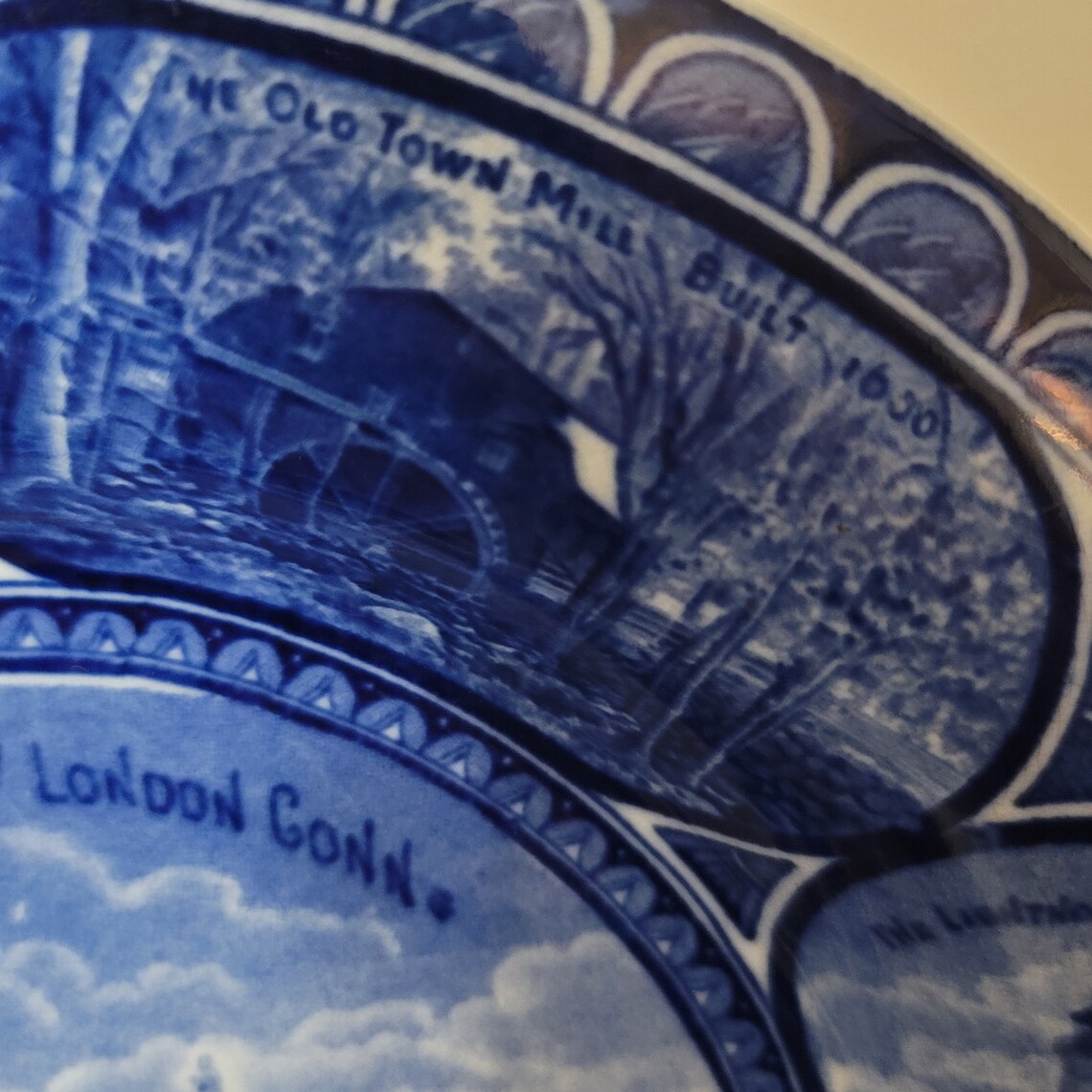 Antique Rowland & Marsellus New London Connecticut Souvenir Plate 10 ...