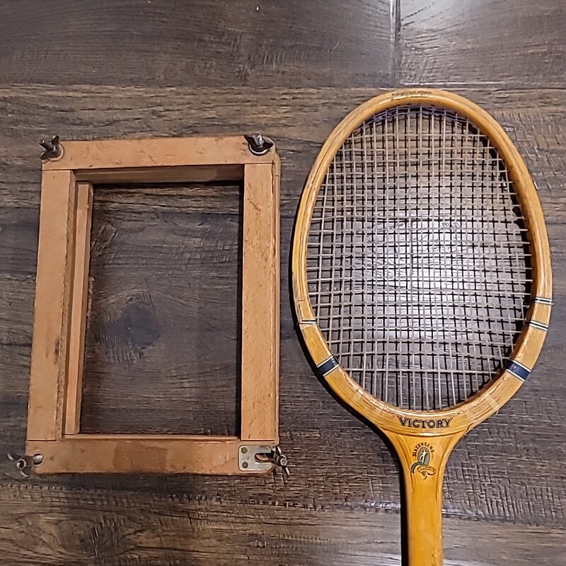 Wooden Tennis Racket - Etsy