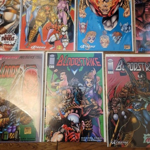 Vintage Comics, Bloodstrike Extreme Comic Books - Etsy