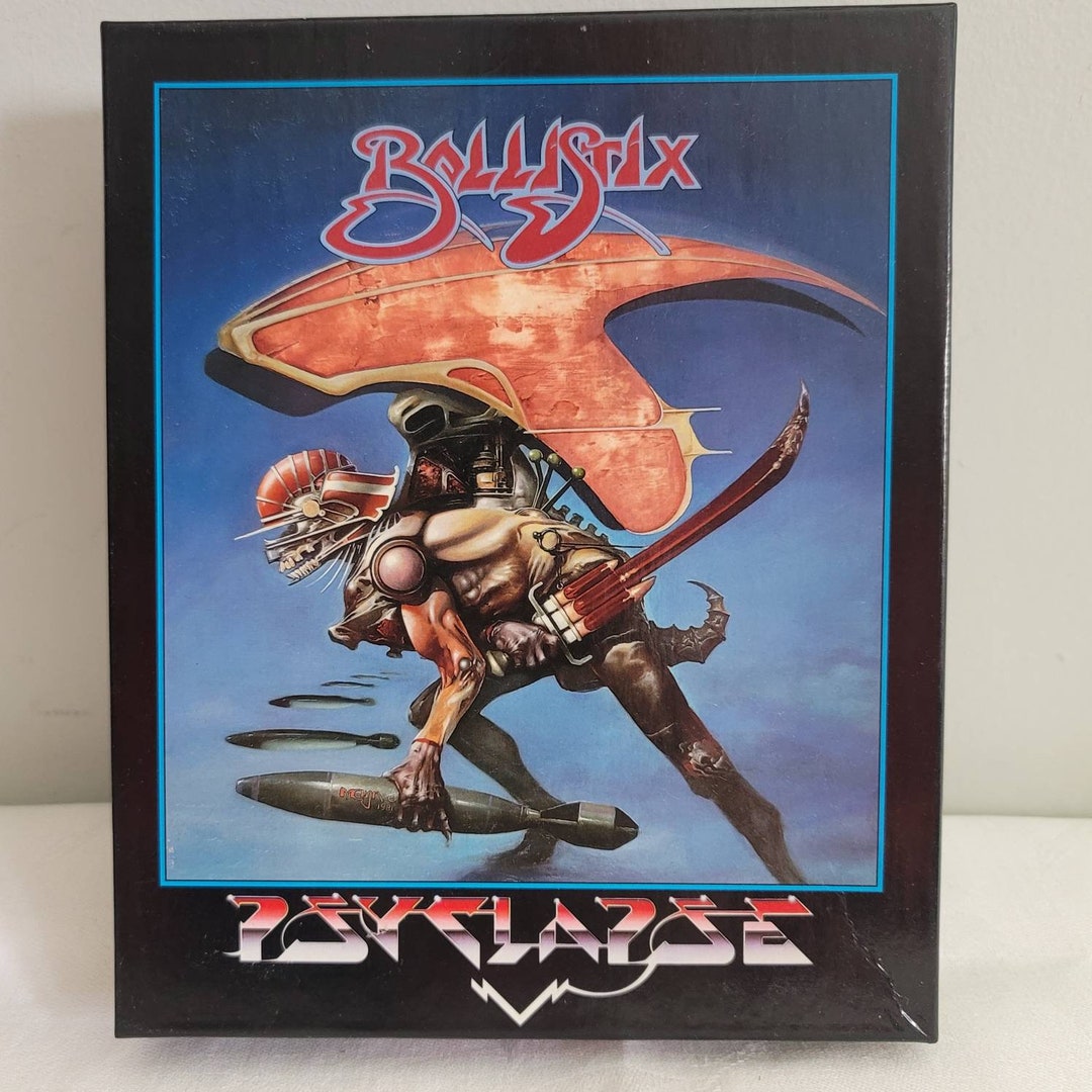 PC BALLISTIX Psyclapse 1980 Software Labs Computer Game Floppy Disk - Etsy