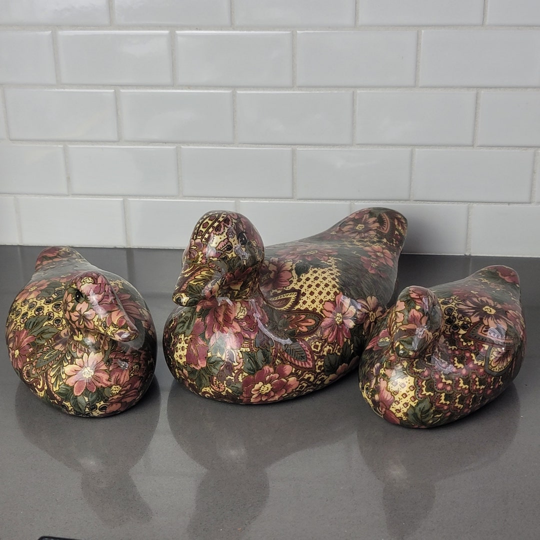 Enesco Ceramic DUCK Decoy Figurine - Etsy