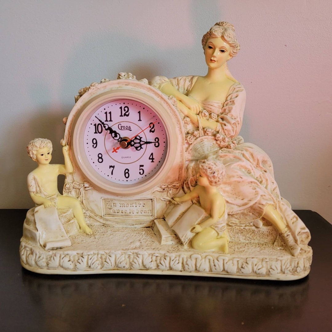 Mantel Clock Juliana Crosa Quartz Victorian - Etsy