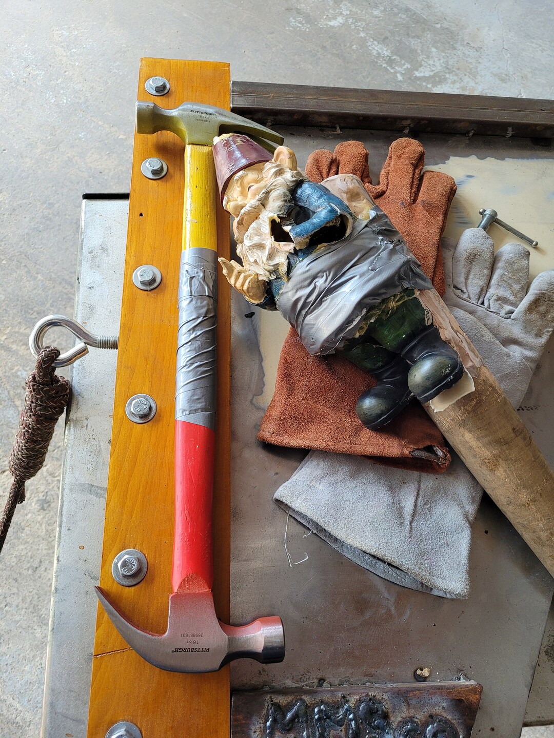 Gnome Stick/double Hammer: Turbokid - Etsy