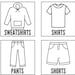 Clothing Labels for Dresser Drawers, Baby, Kids, Closet Storage ...