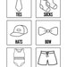 Clothing Labels for Dresser Drawers, Baby, Kids, Closet Storage ...