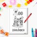 Bilingual Alphabet Vocabulary Coloring Pages | English Spanish A-Z ...
