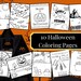 10 Halloween Coloring Pages, Its Freaking Bats, Trick or Treat, Happy ...