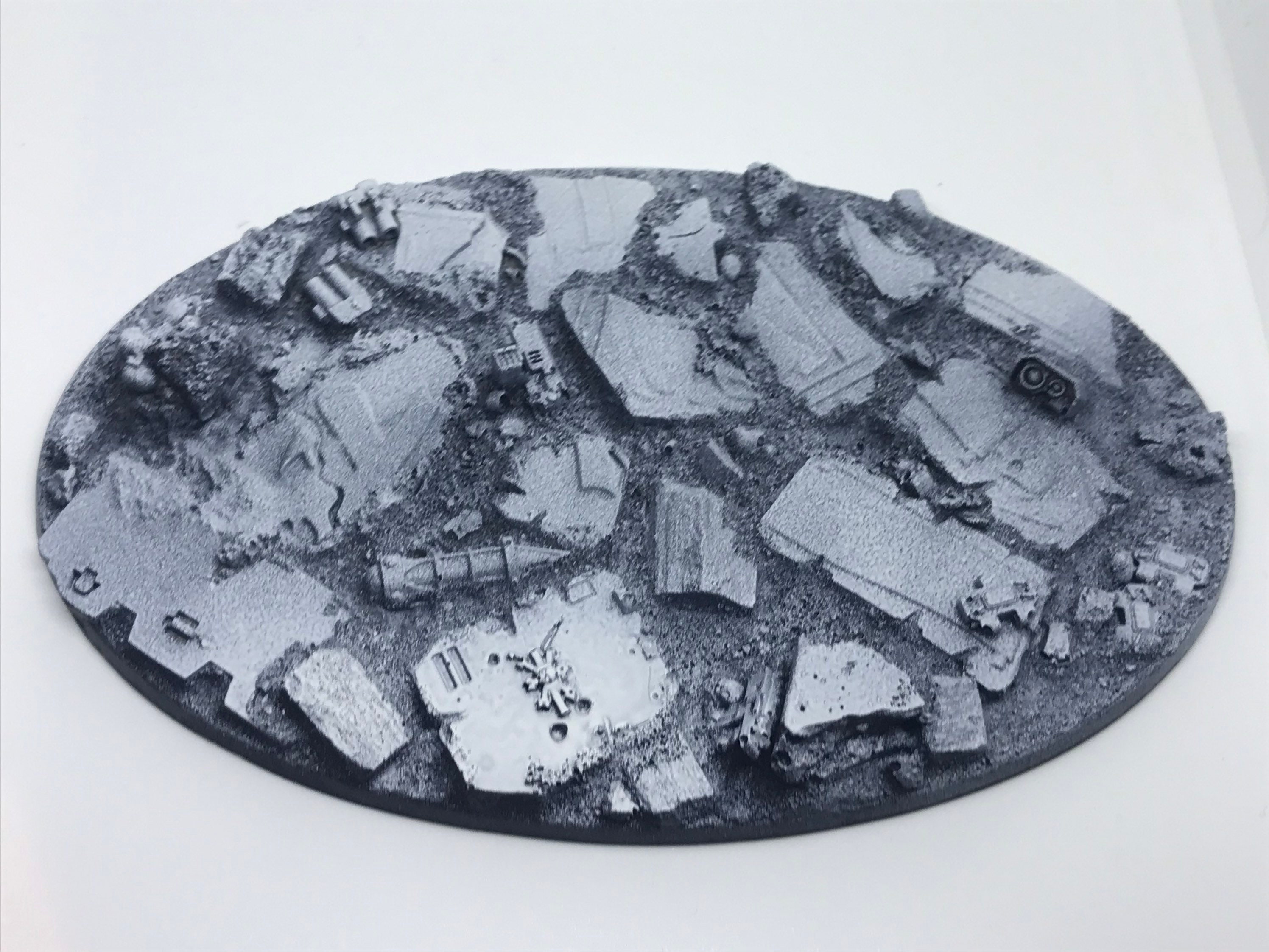 One 1 Warhammer 40K Resin City Ruin 170mm Oval Base - Etsy