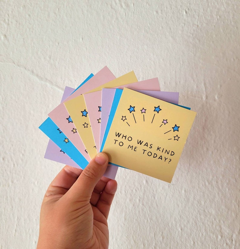 Printable Kids Gratitude Cards, Digital Download, Instant Download ...