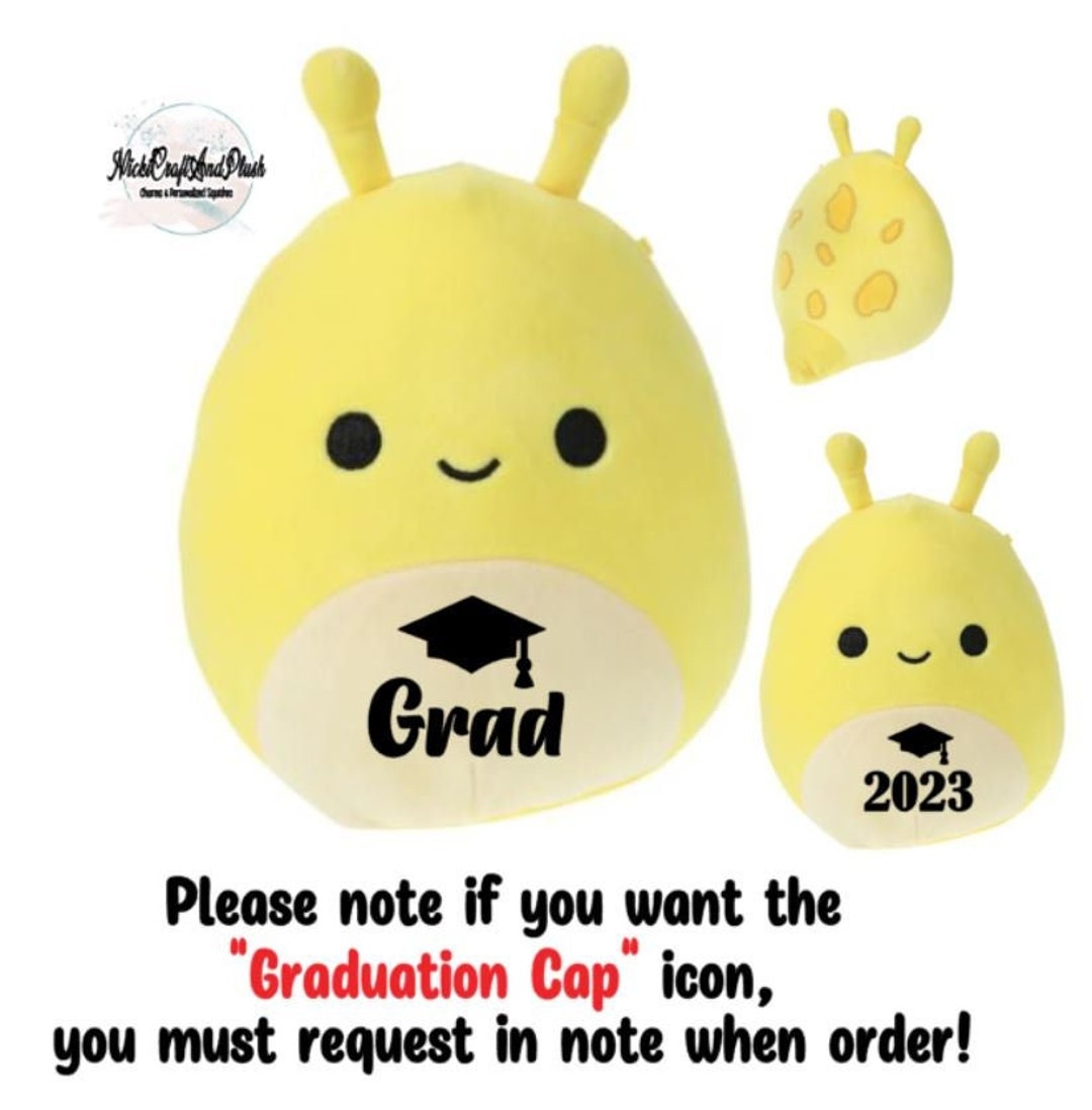 Squishmallow Slug Garden Squad/personalized Squishmallow Zarina the ...