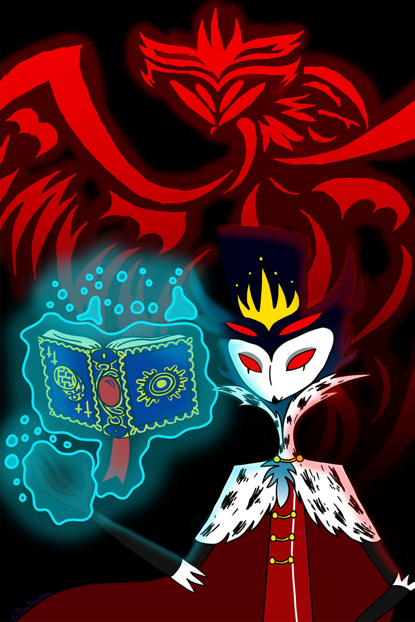 Prince of Hell Print - Etsy